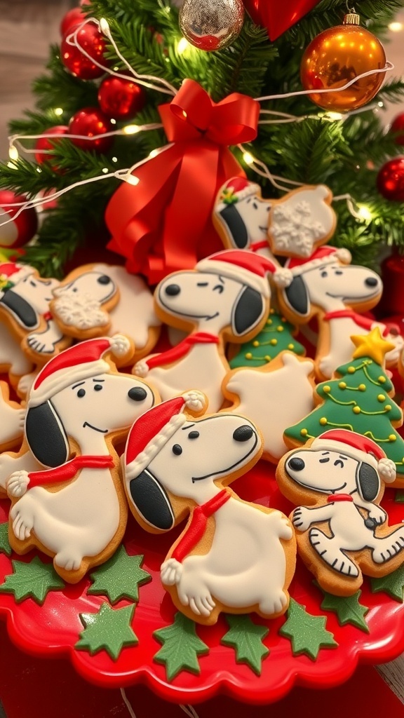 Snoopy Christmas Cookies Recipe